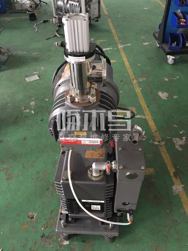 爱德华Edwards E2M80真空泵维修成功案例：Edwards爱德华真空泵E2M80+EH250泵组维修保养-啄木鸟真空泵维修网